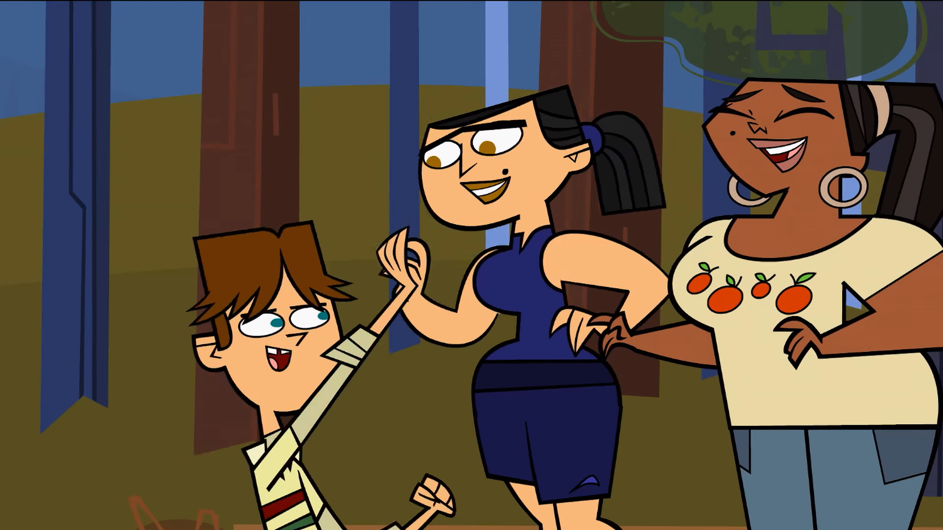 Image Highfive Eva Codypng Total Drama Wiki