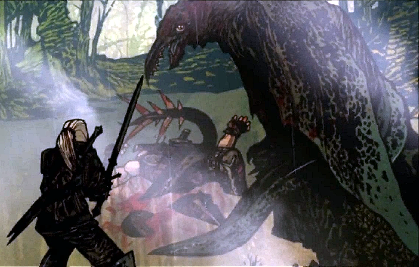 Image - Flashback Screenshot Geralt-Letho-Slyzard.png - The Witcher Wiki