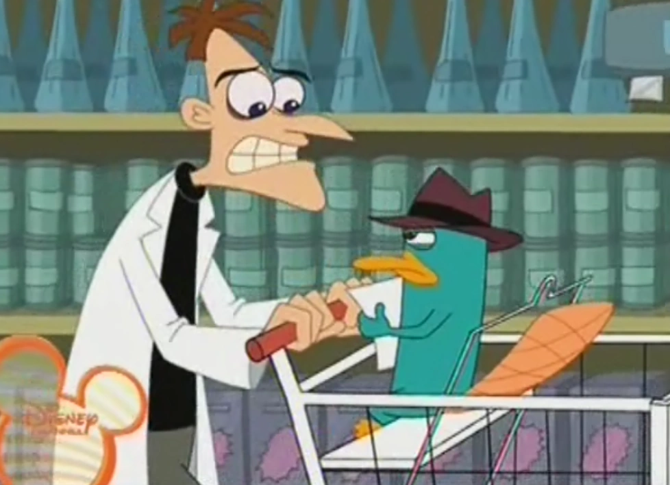 Image - Perry and doof at store.png - Phineas and Ferb Wiki - Your ...
