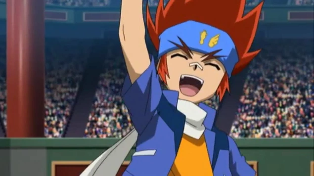 Gingka is victorious