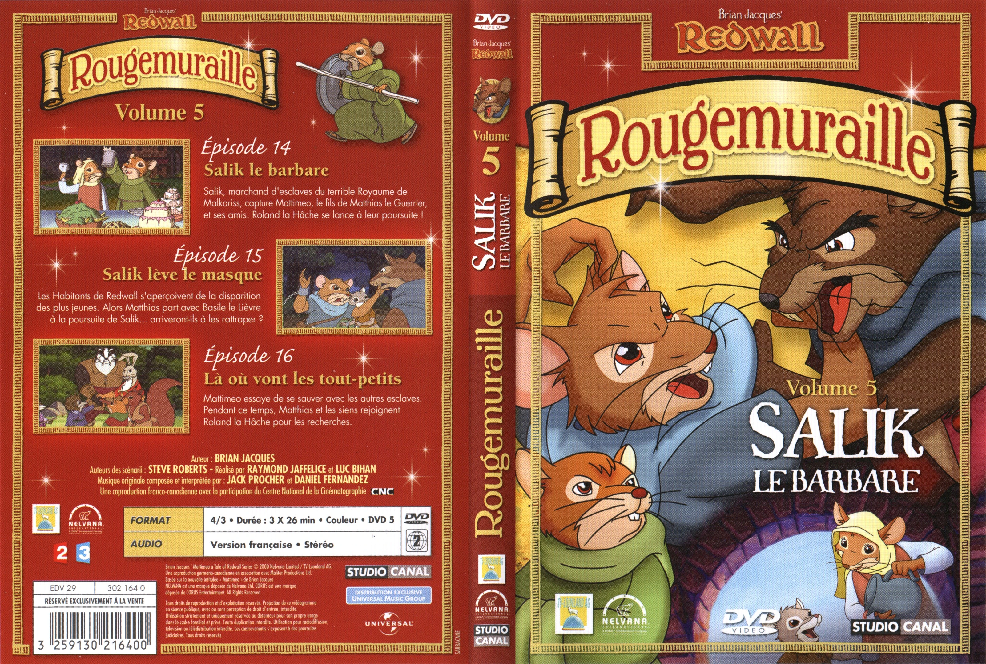 Rougemuraille: Salik le Barbare - Redwall Wiki - Brian Jacques ...