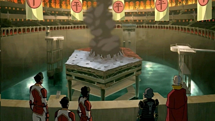 Pro-bending Arena - Avatar Wiki, the Avatar: The Last Airbender resource