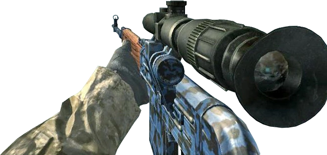 Blue Tiger Camo Mw2