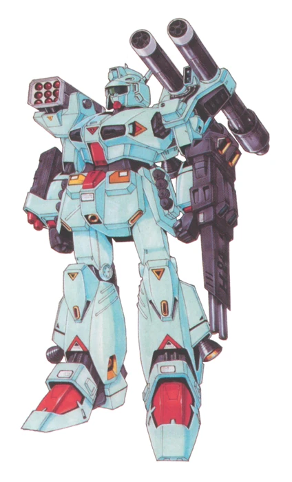 The RGM-109 Heavygun Full Equipment Type is a Mobile Suit that appears ...