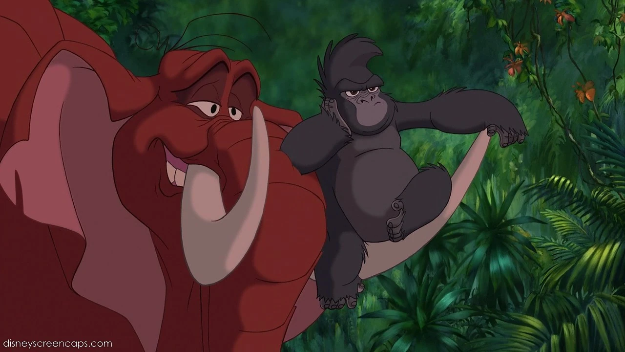 Tantor & Terk | Gender bent disney, Tarzan disney, Disney characters ...