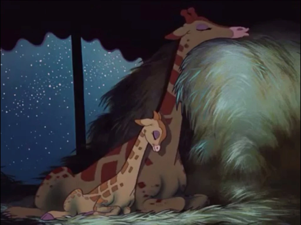 1024px-Baby_Mine_Giraffes.JPG | Baby mine, Disney dumbo, Giraffe
