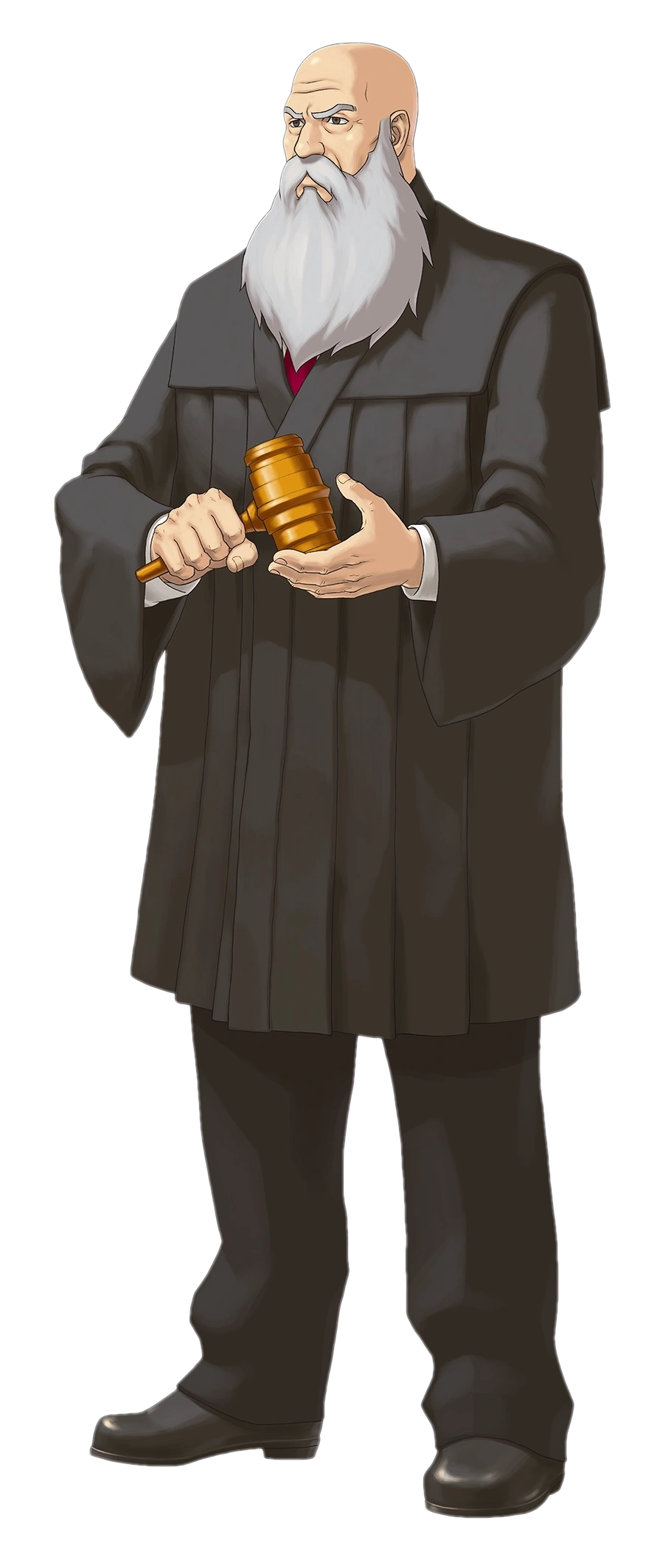 Judge - The Ace Attorney Wiki - Ace Attorney Investigations, Phoenix ...
