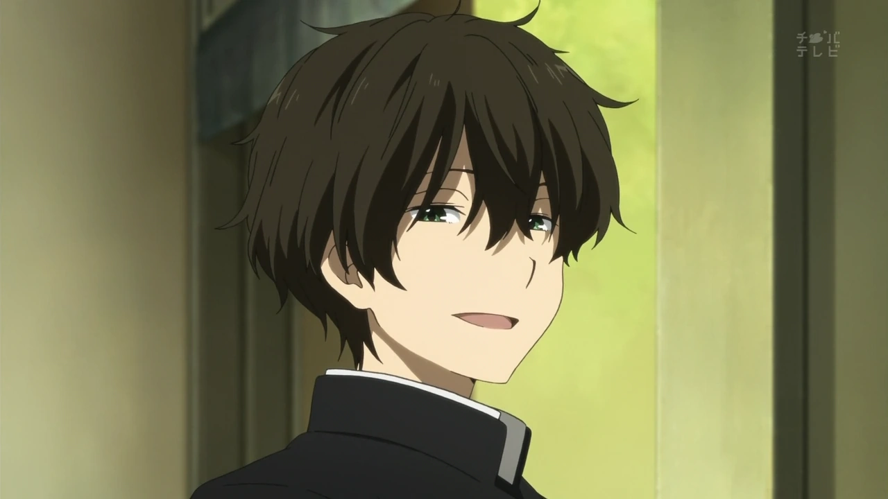 Image - Oreki smile.png - Hyouka Wiki