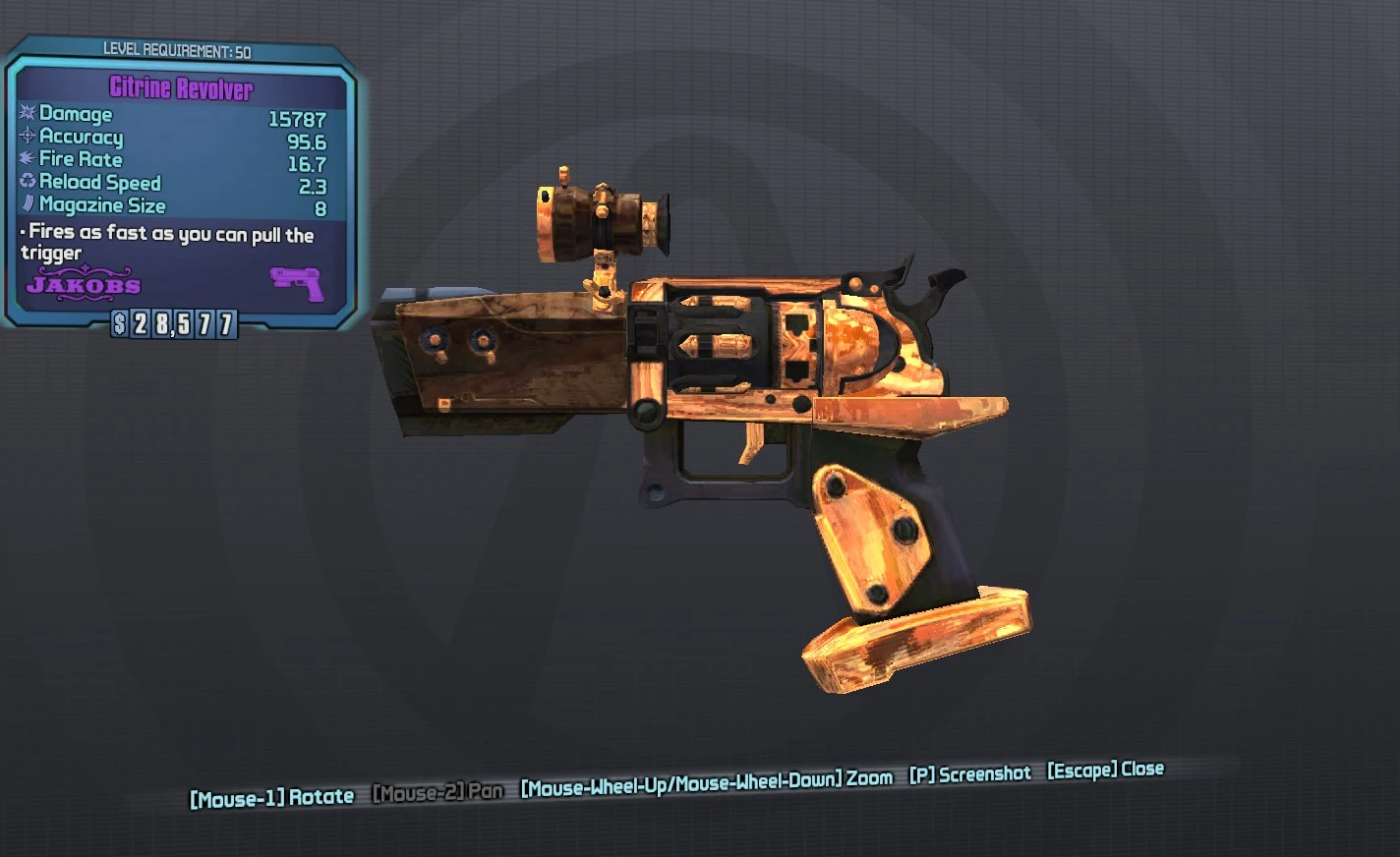 Revolver (Borderlands 2)/Variant Chart - Borderlands Wiki ...