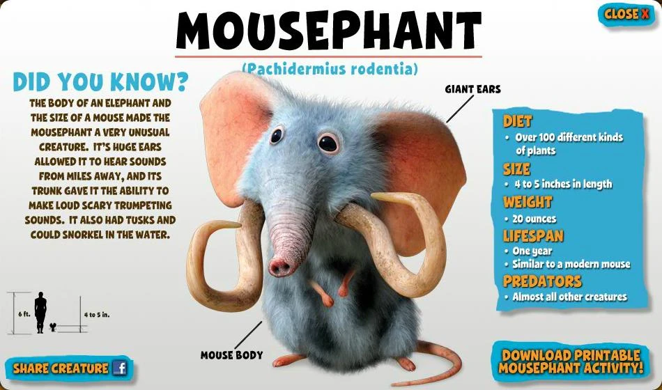 Image - Mousephant.jpg - The Croods Wiki