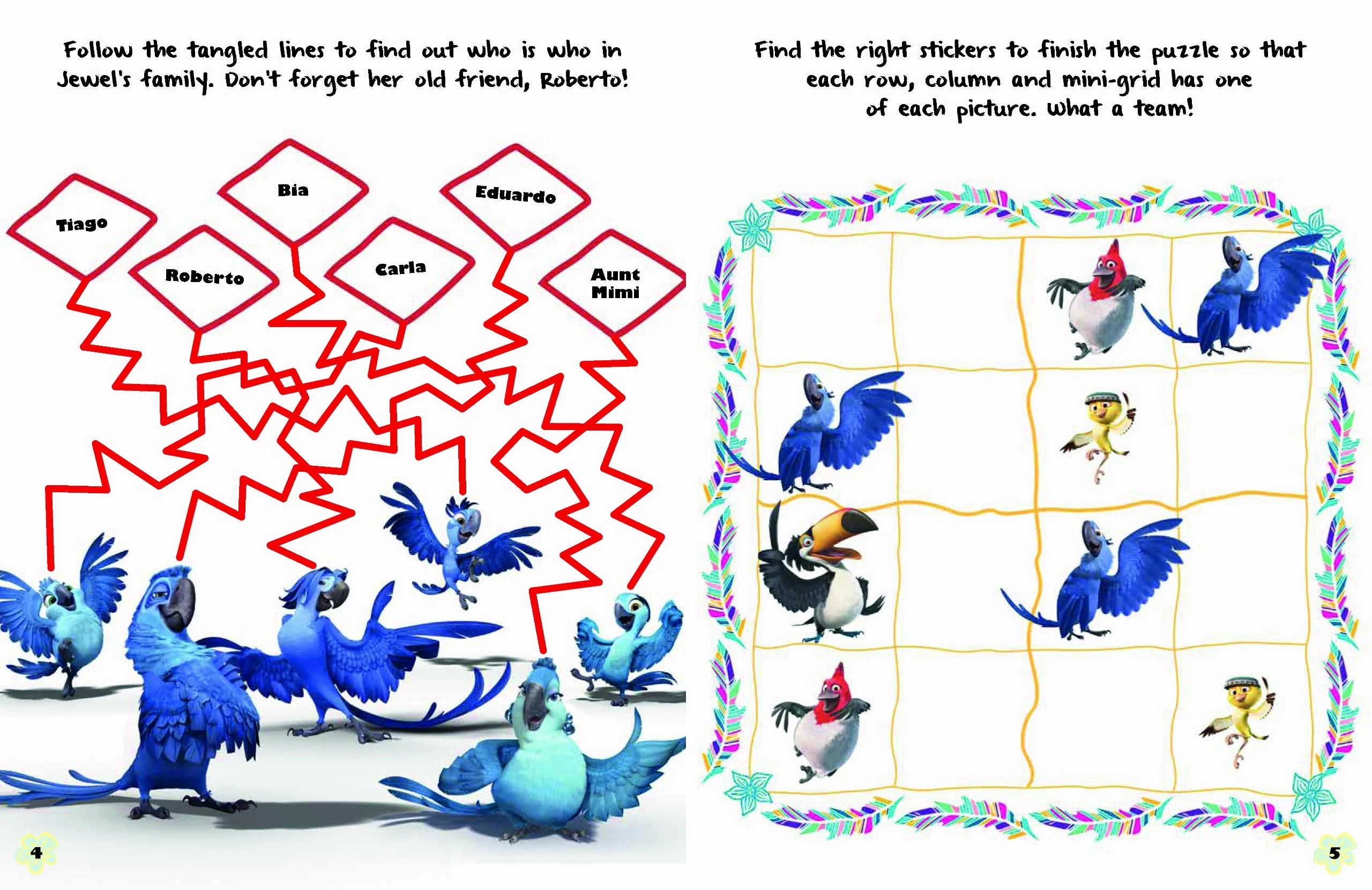 Image - Rio 2 Sticker Book 2.jpg - Rio Wiki