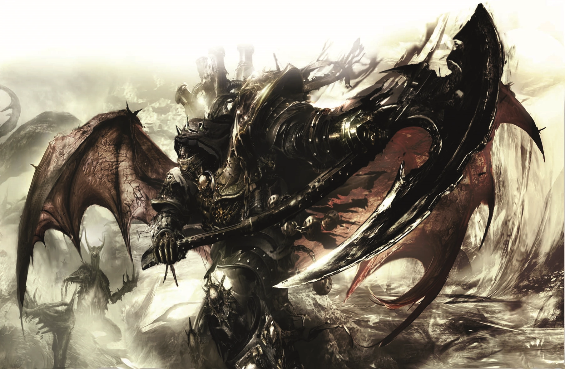 Mortarion - Warhammer 40K Wiki - Space Marines, Chaos, planets, and more